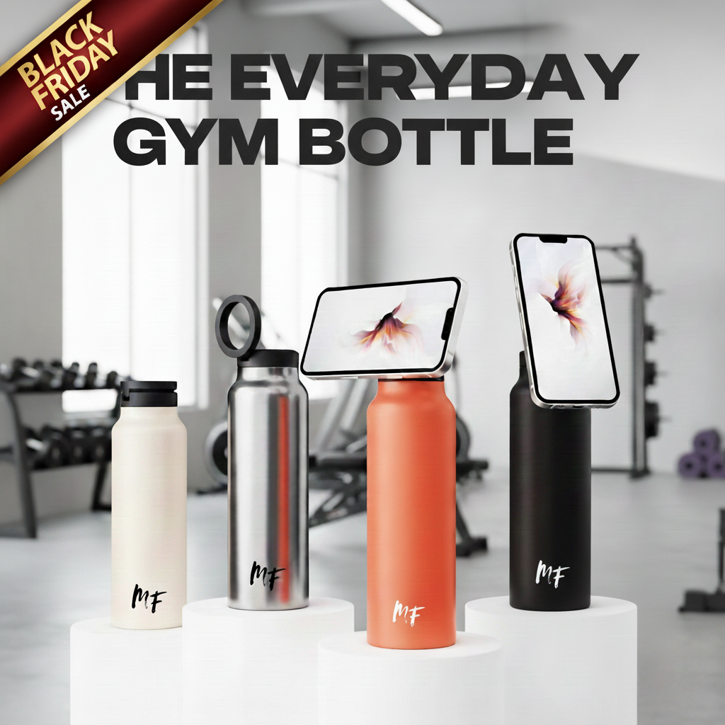HydroMag™ 24oz — MagSafe Insulated Water Bottle – MoulinFitness